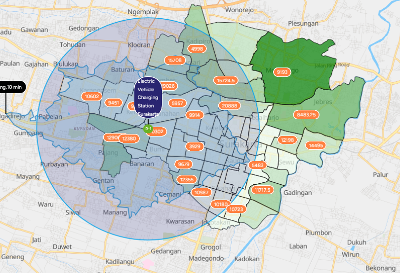 Evaluasi Jangkauan Stasiun Pengisian Kendaraan Listrik Umum (SPKLU) di ...